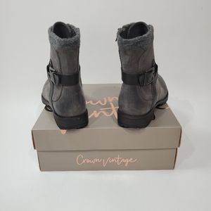 Crown Vintage | Shoes | Crown Vintage Rugged Combat Boots | Poshmark